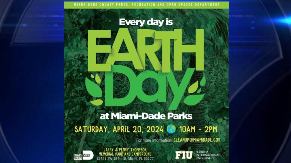 Miami-Dade celebrates Earth Day with volunteer clean-up at Larry ...