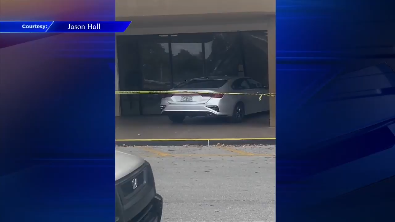 Car crashes into a Lauderdale Lakes storefront causing serious damage ...