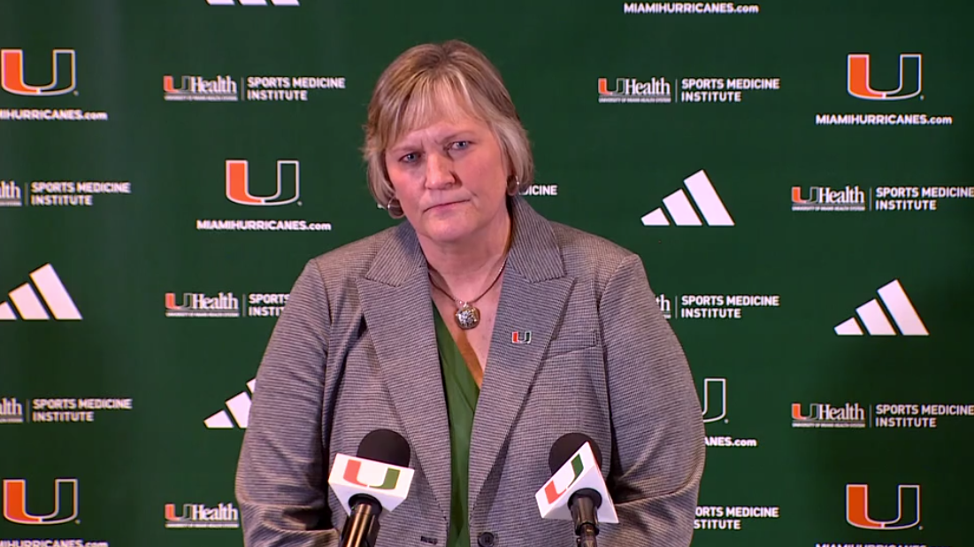 Tricia Cullop arrives at Miami, packed with two bags and ready to get ...