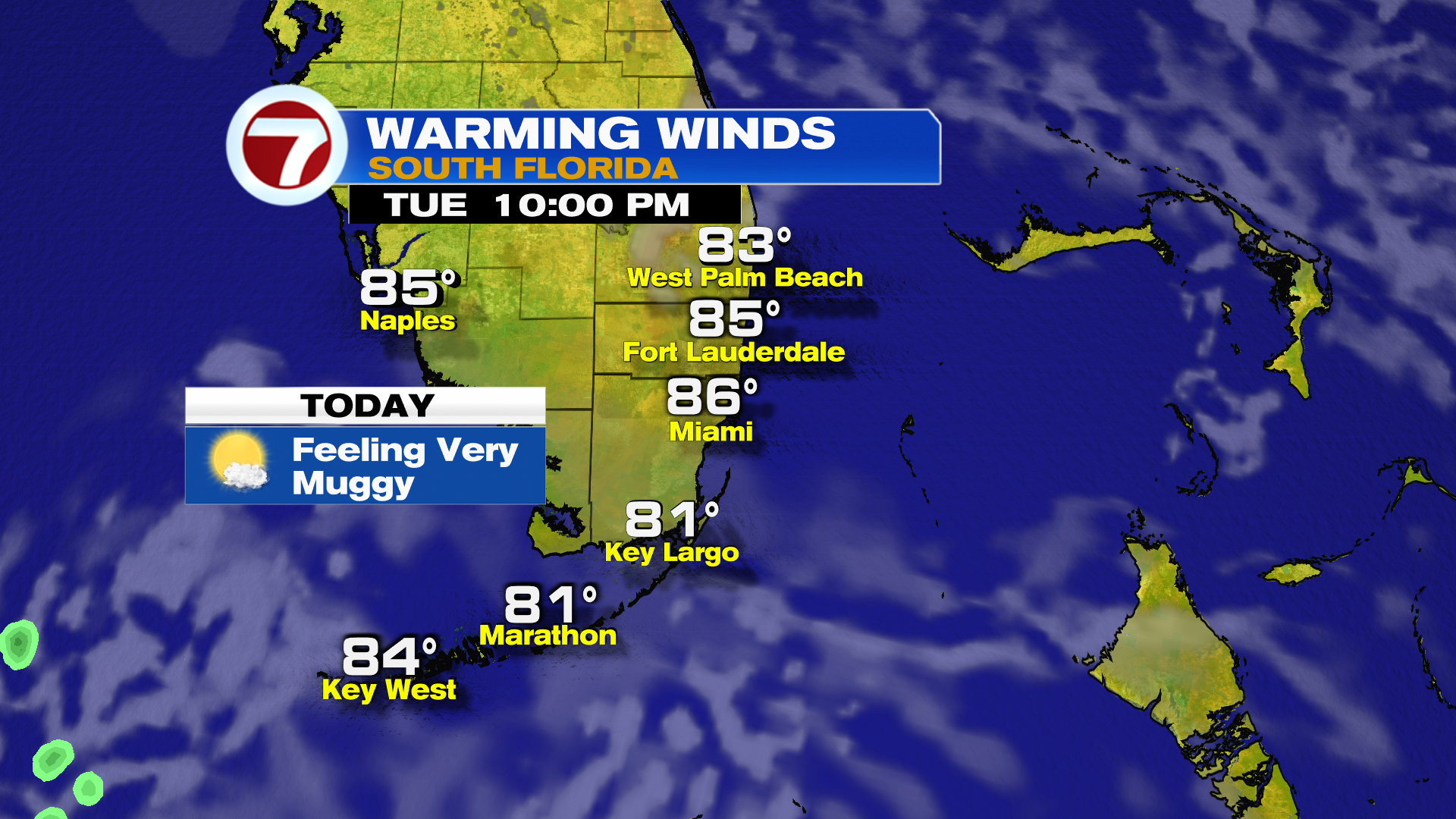 Warming Winds - WSVN 7News | Miami News, Weather, Sports | Fort Lauderdale