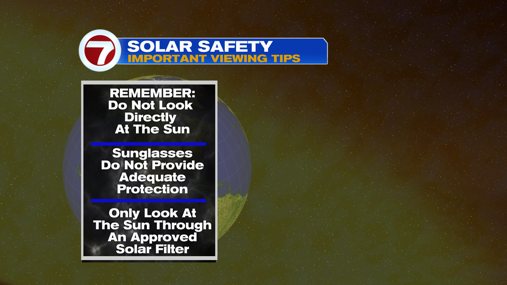 Solar (Partial) Eclipse 2024 - WSVN 7News | Miami News, Weather, Sports ...