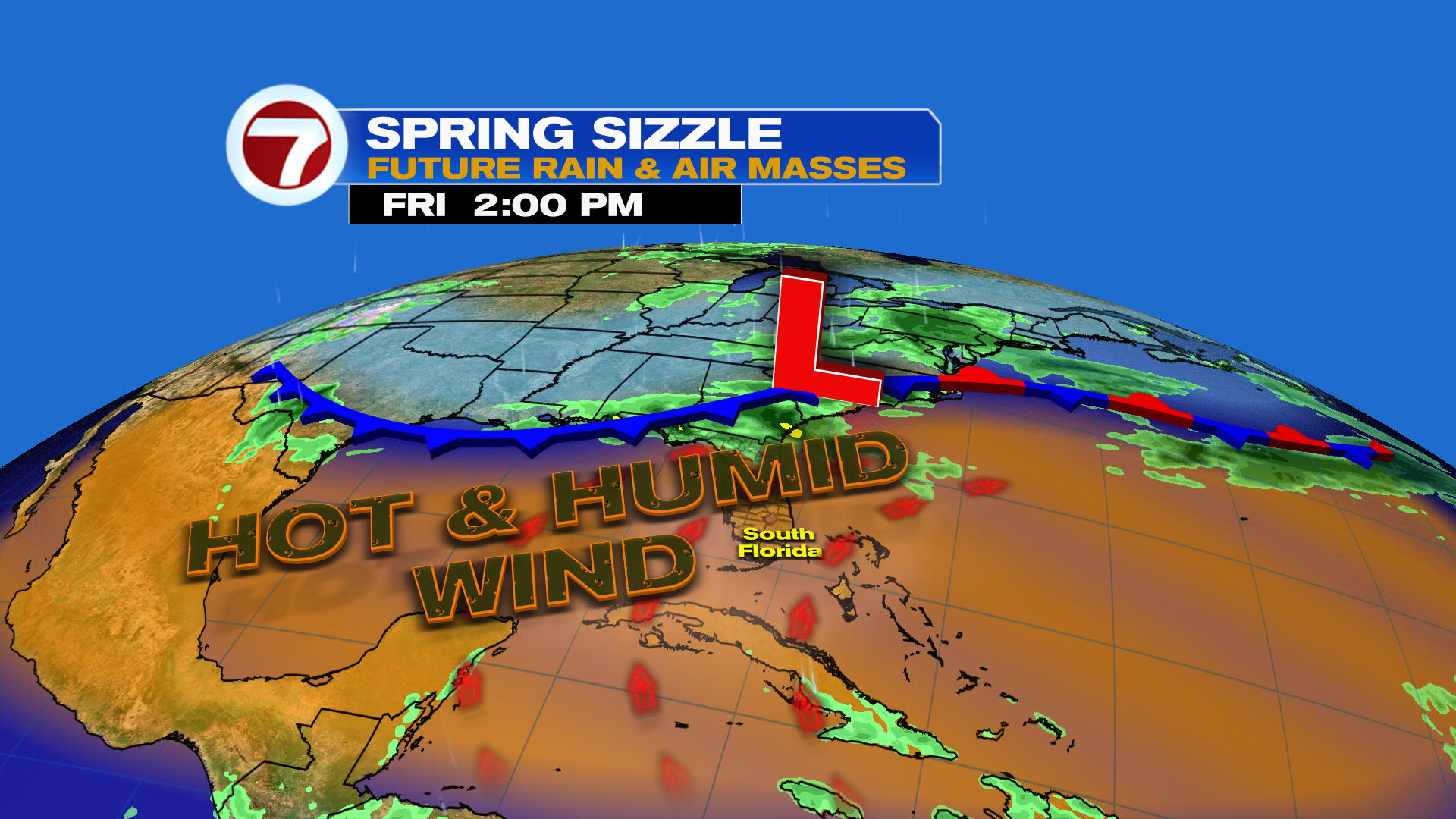 Near Record Heat for South Florida Late Week - WSVN 7News | Miami News ...