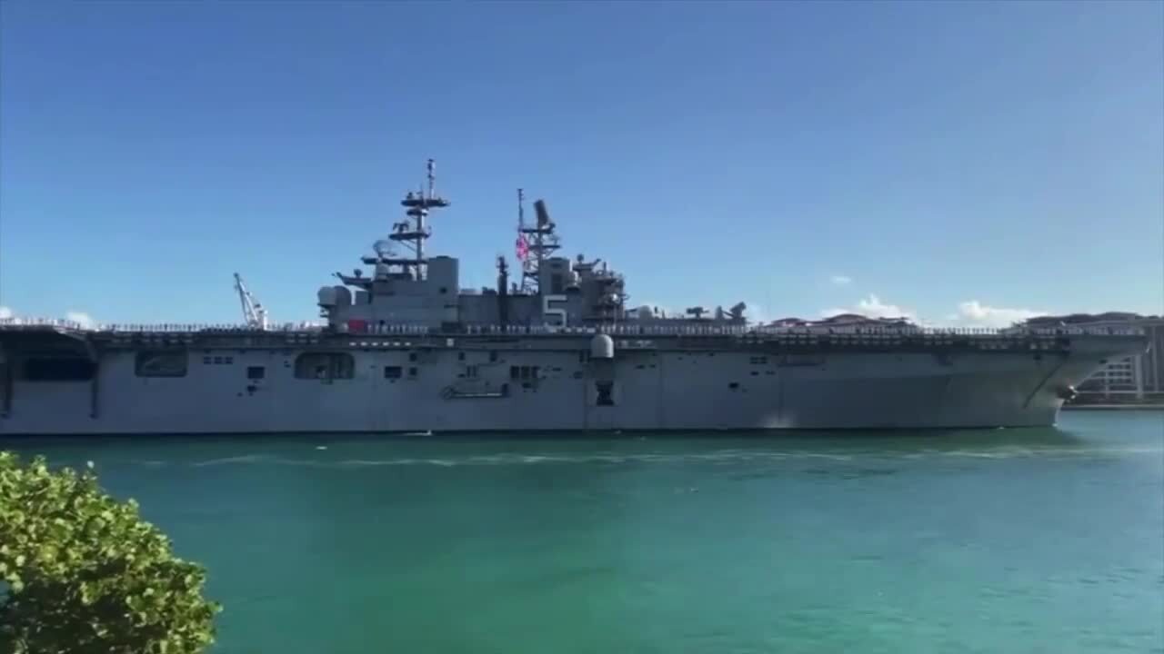 U.S. Navy makes grand entrance in Miami for Fleet Week - WSVN 7News ...