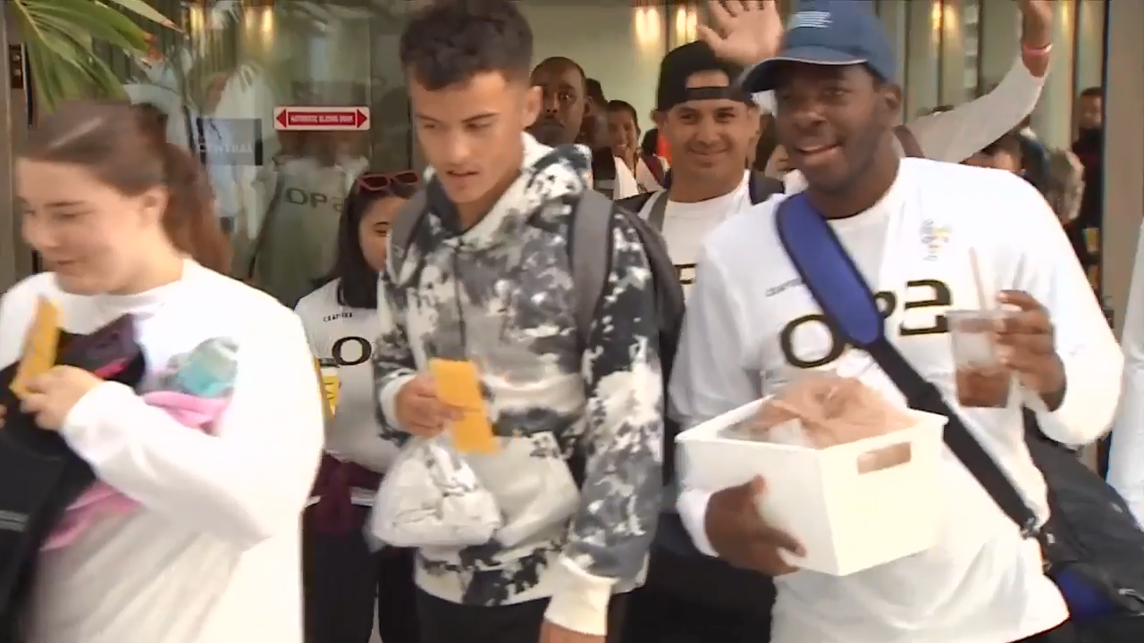 Brightline hosts send-off for Special Olympics athletes - WSVN 7News ...