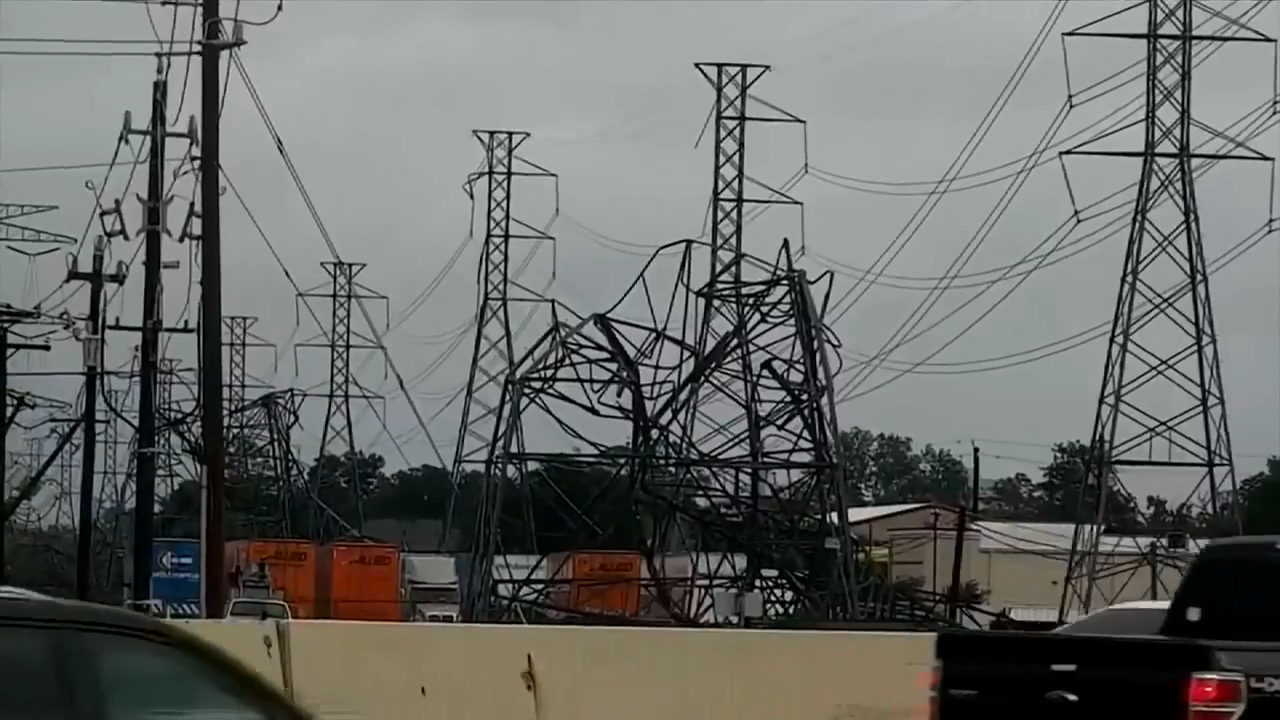 Some in Houston facing no power for weeks after storms cause widespread ...