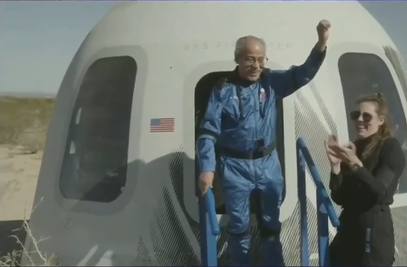 Ed Dwight, America’s first Black astronaut candidate, finally goes to ...