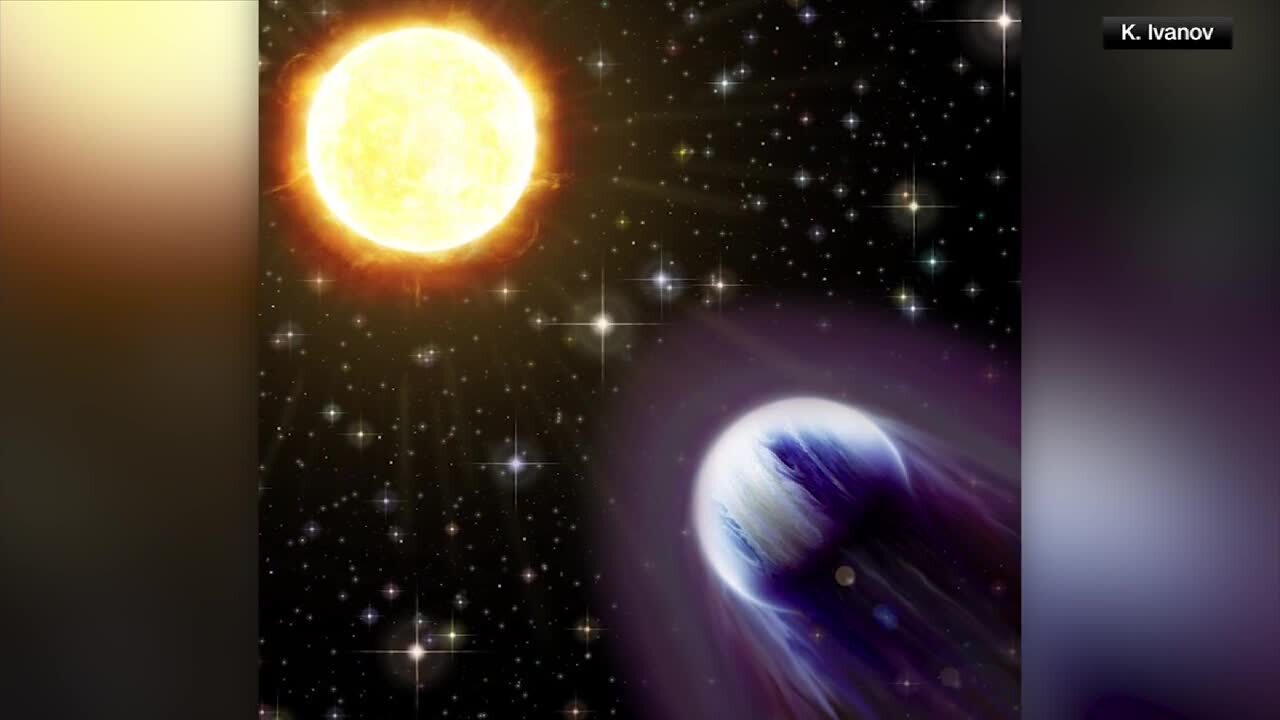 Unusual giant planet as fluffy as cotton candy spotted by astronomers ...