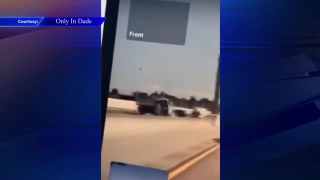 Video shows rollover wreck that injured 11, snarled rush hour traffic on Turnpike in SW Miami ...