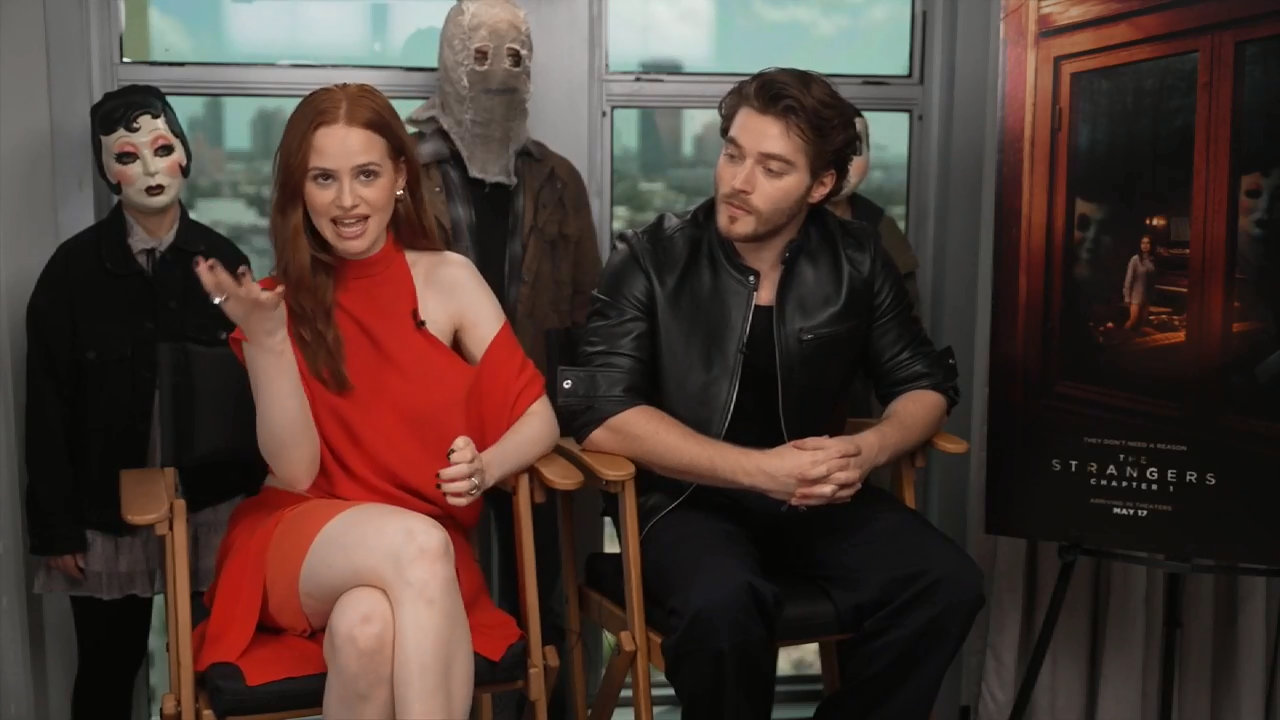 The stars of ‘The Strangers: Chapter 1’ talk about making the new ...