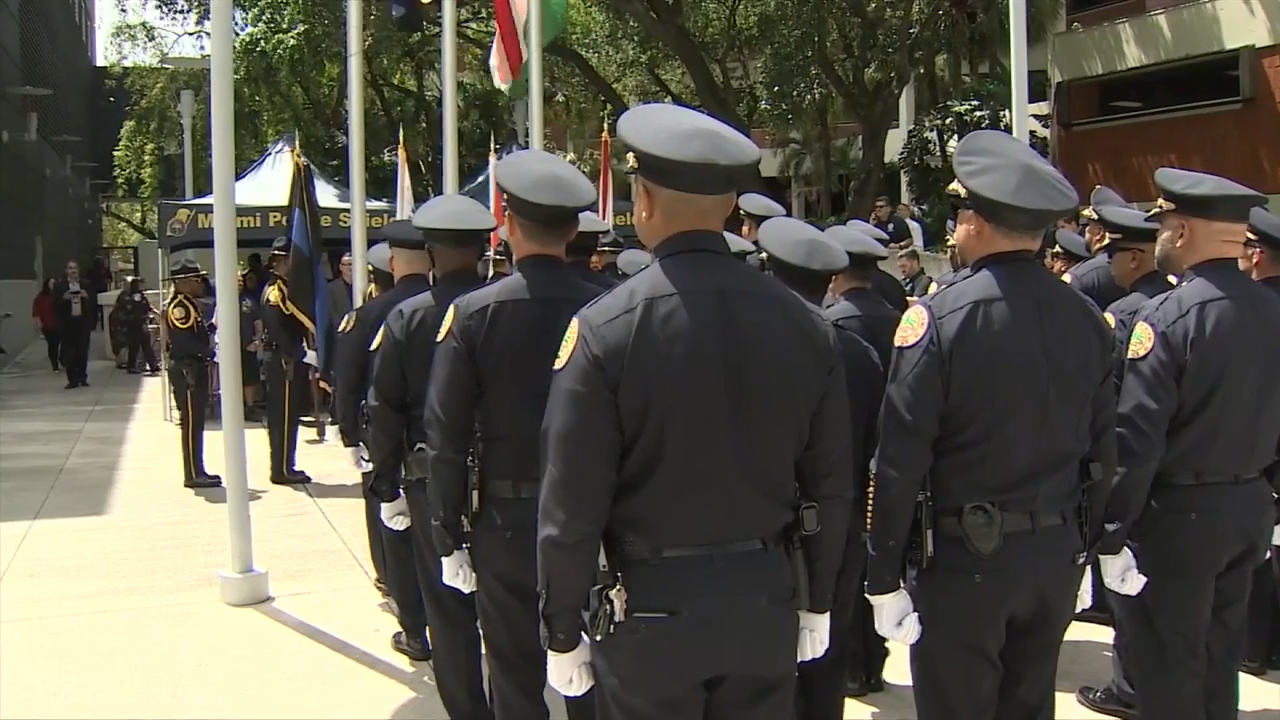 Miami Police hold annual Memorial Day event for fallen officers - WSVN ...