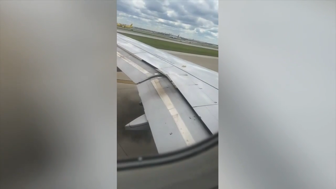 Nobody hurt after plane’s engine catches fire at Chicago O’Hare airport ...