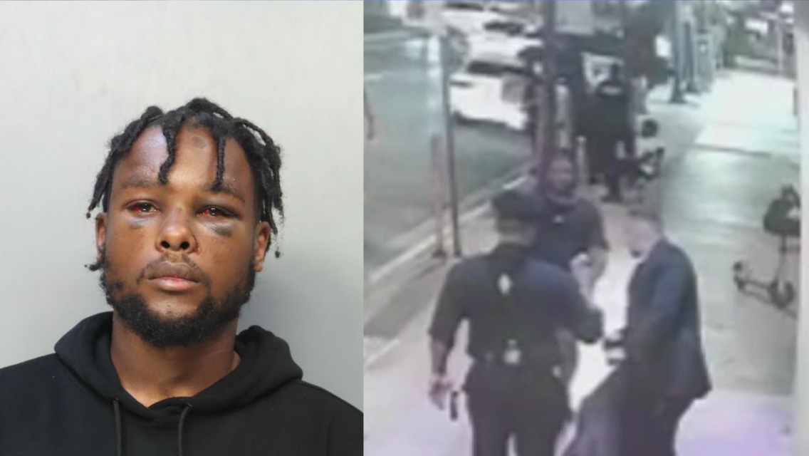 New surveillance video shows fatal shooting of bouncer outside Exchange nightclub in Miami Beach ...