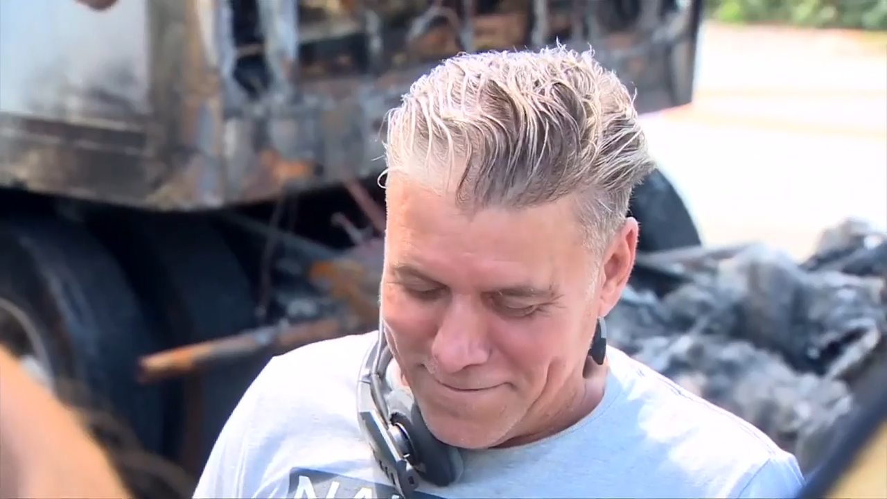 Truck driver averts danger by moving burning big rig away from SW Miami ...