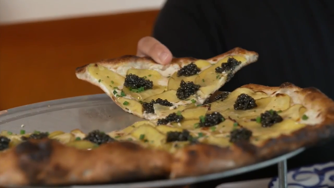 Caviar pizza? Eleventh Street Pizza, a New-York-style pizza shop in ...