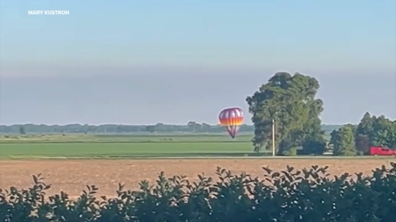 Hot air balloon struck Indiana power lines, burning 3 people in basket ...