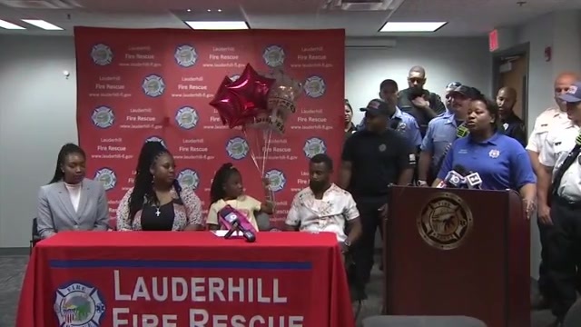 9-year-old girl pulled unresponsive from Lauderhill pool reunites with ...