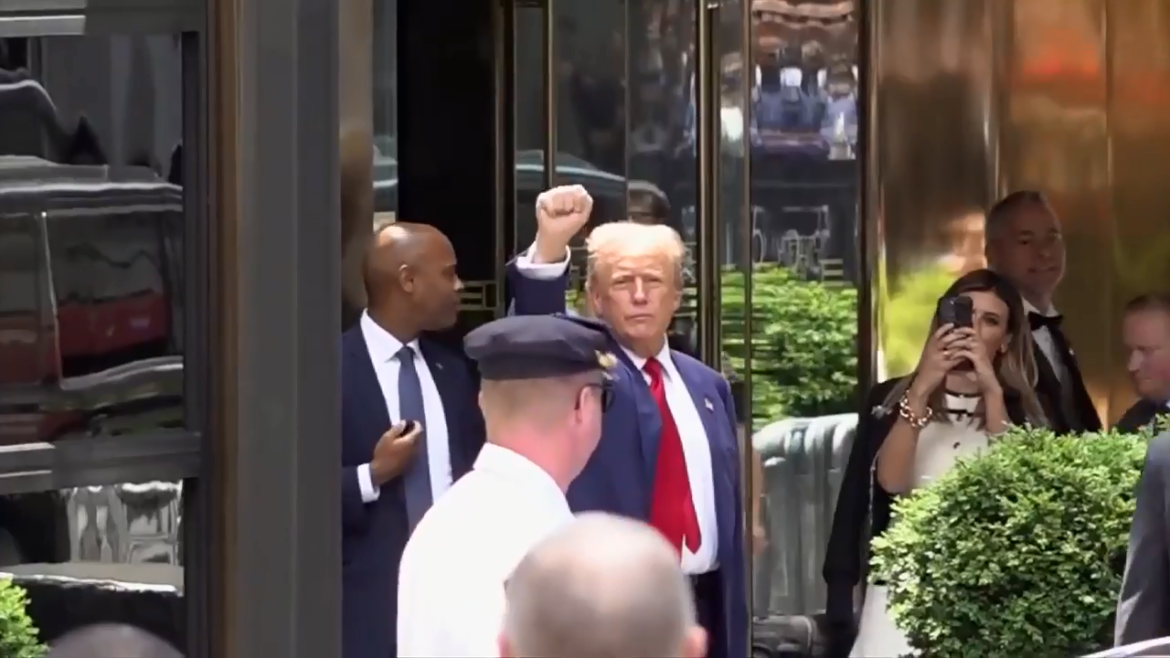 Donald Trump completes mandatory presentencing interview after less ...
