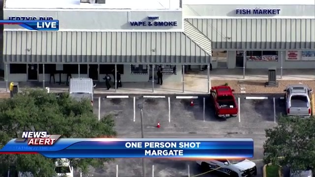 1 airlifted, 1 detained after shooting at Margate shopping plaza - WSVN ...