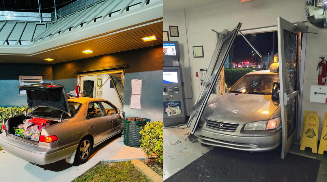 Half-naked man intentionally crashes into Martin County Jail lobby ...