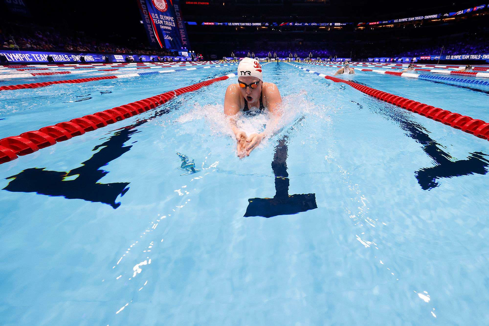 Lilly King gets engaged immediately after her race at the US Olympic ...