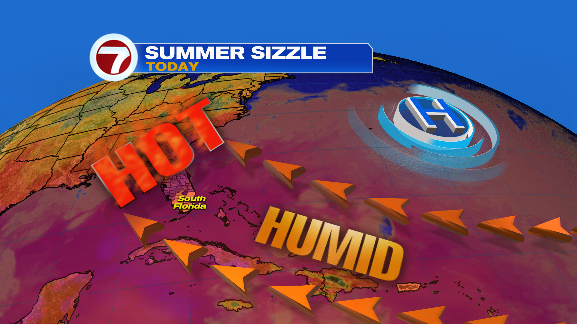 Hazy, Hot & Humid Saturday - WSVN 7News | Miami News, Weather, Sports ...