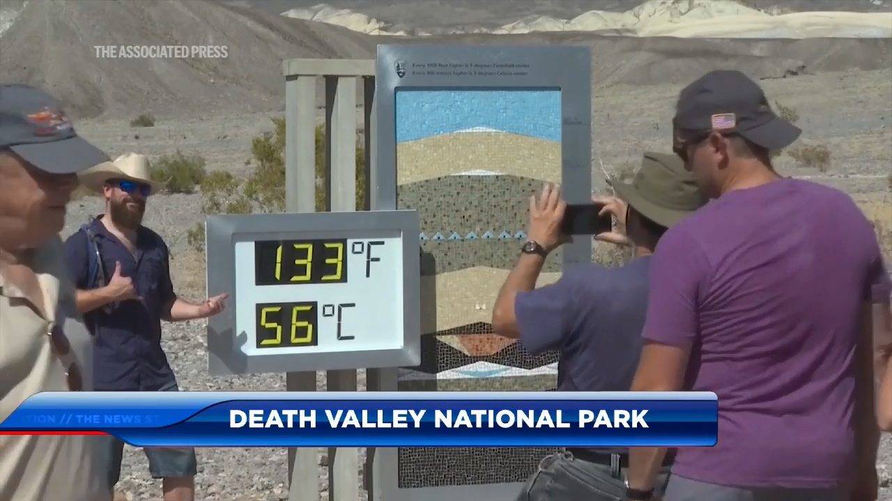 Tourists still flock to Death Valley amid searing US heat wave blamed ...