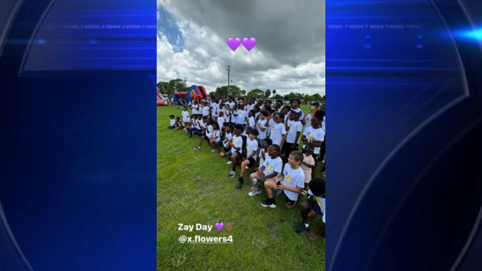 Fort Lauderdale native and NFL star Zay Flowers hosts ‘Zay Day’ for ...