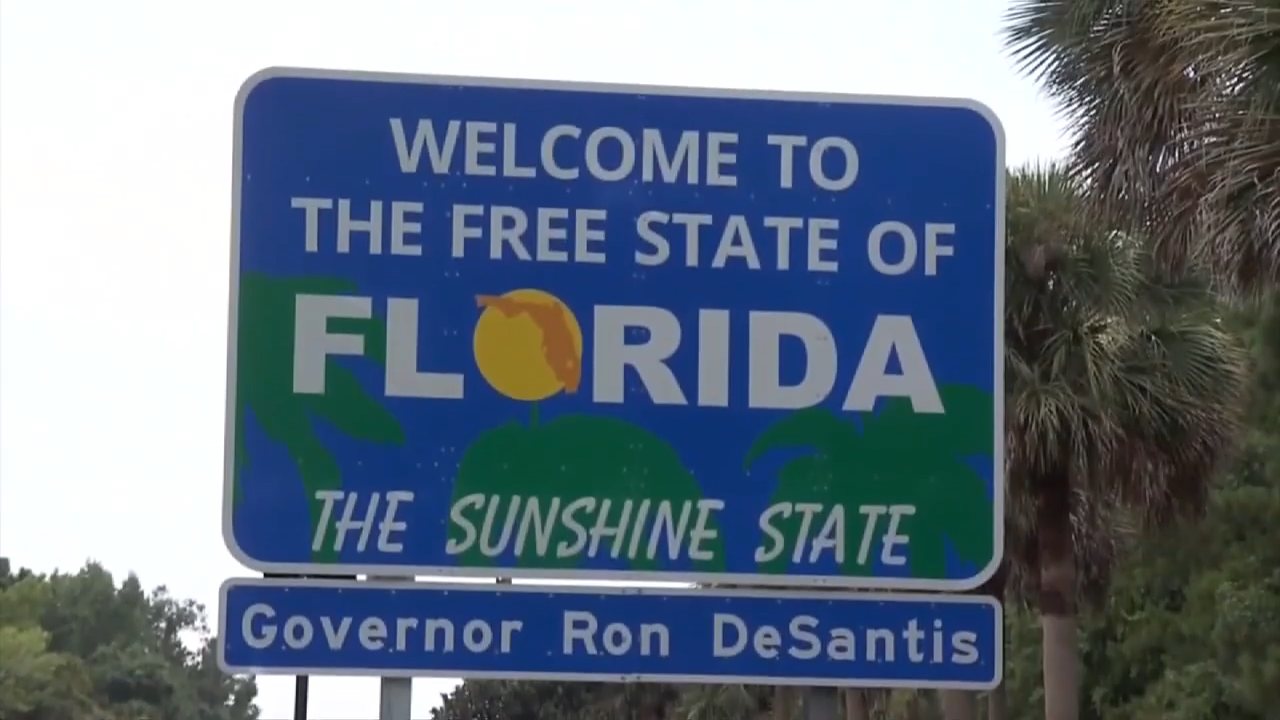 ‘Welcome to Florida’ sign now reads ‘Free State of Florida,’ sparking ...