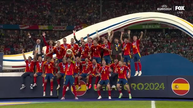 Spain beats England 2-1 to win record fourth European Championship ...