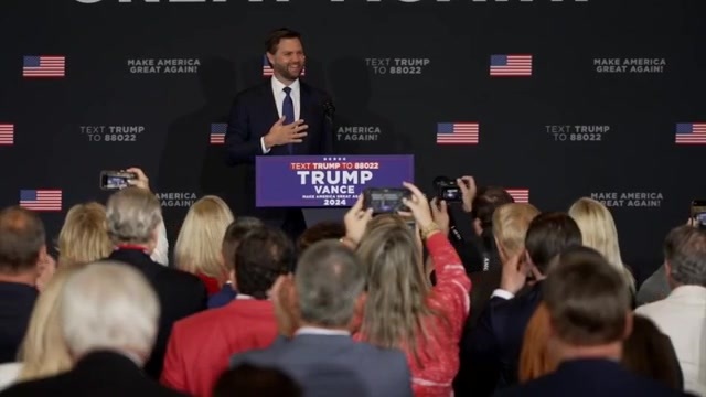 JD Vance slams Kamala Harris during his solo campaign debut as the GOP ...