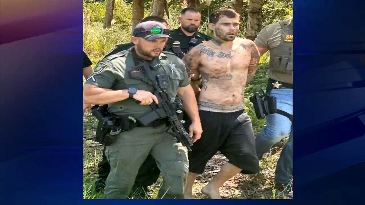 Florida inmate recaptured after hospital escape - WSVN 7News | Miami ...