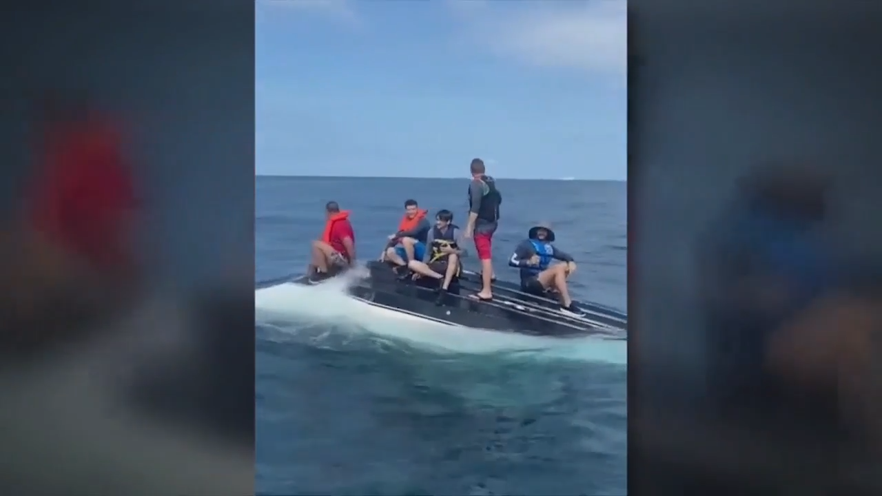 1 of 5 boaters stranded after boat capsizes off Jacksonville, good ...