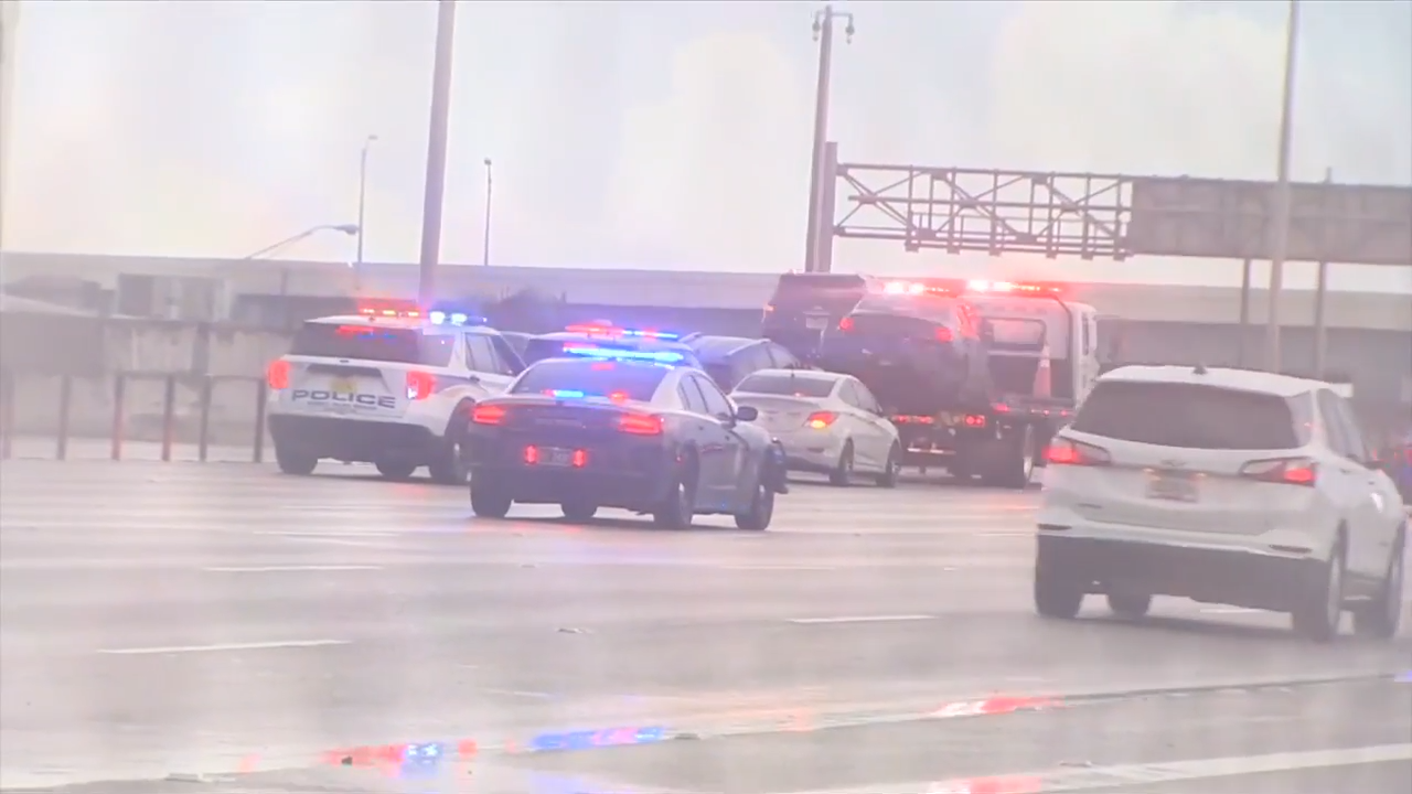 Multi-vehicle crash involving Sunny Isles Beach cruiser causes major ...