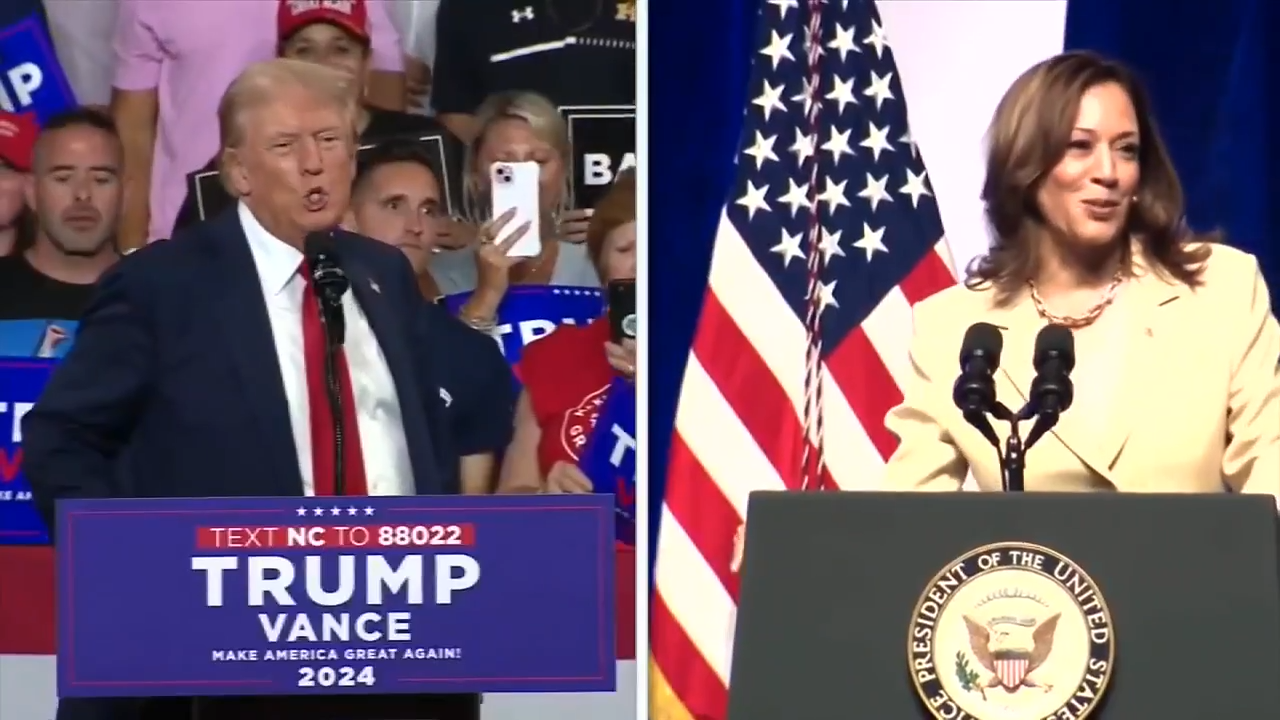 Harris and Trump squabble over muted mics at upcoming debate - WSVN ...