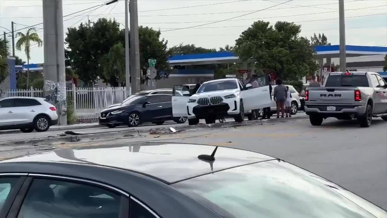 FHP trooper crashes into vehicle during pursuit in NW Miami-Dade ...