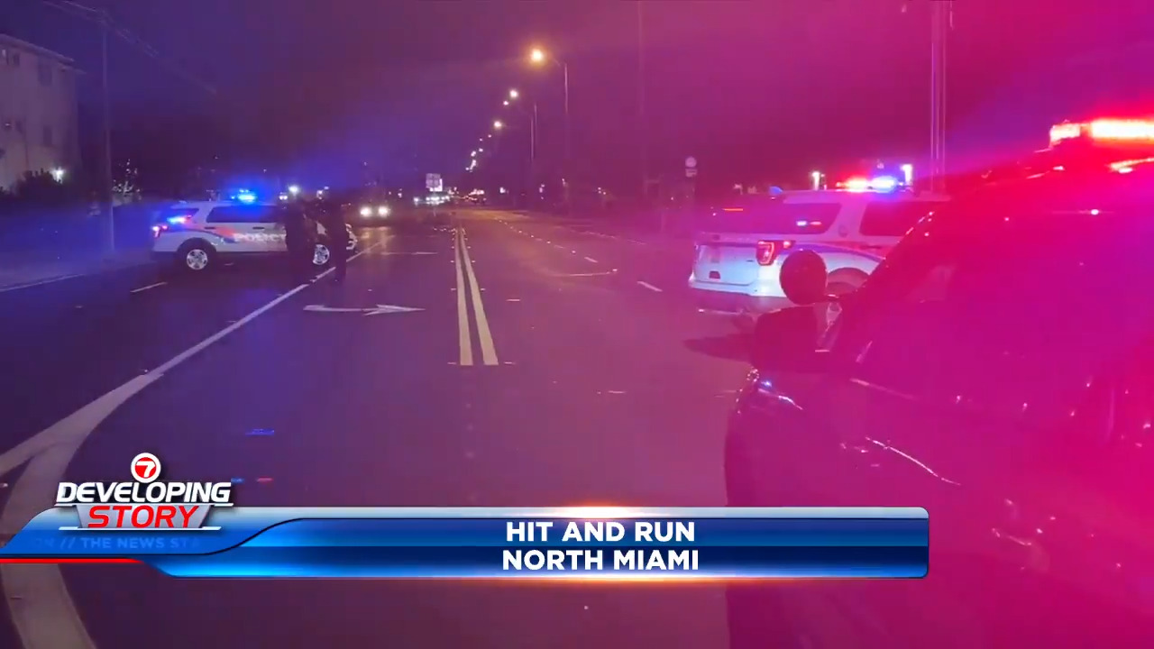 1 hospitalized after reported hit-and-run in North Miami - WSVN 7News ...