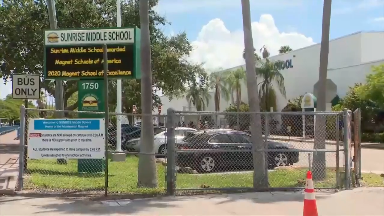 AC unit fixed at Sunrise Middle School after causing early Monday ...