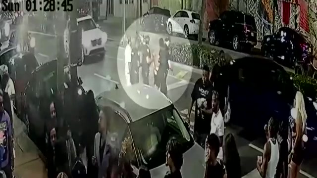 Video shows street fight preceding shooting outside South Beach ...