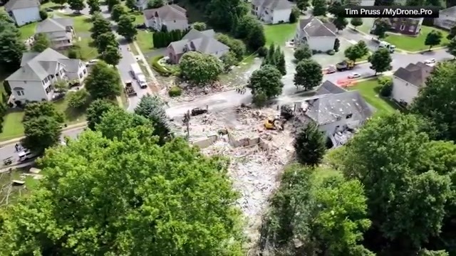 House explosion in Maryland kills 2 and damages nearby homes - WSVN ...