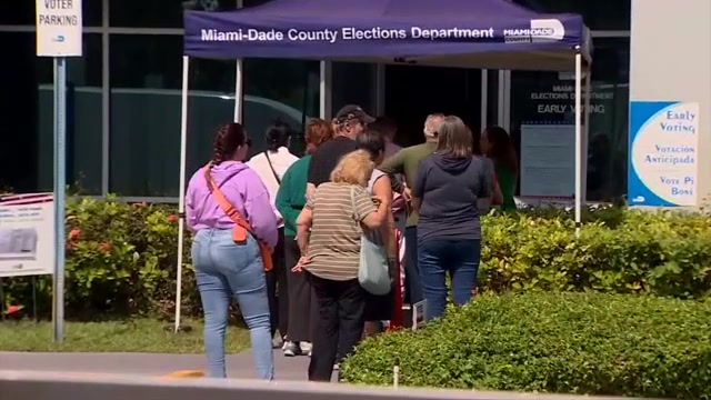 Florida primary early voting sites in Miami-Dade County see low turnout ...