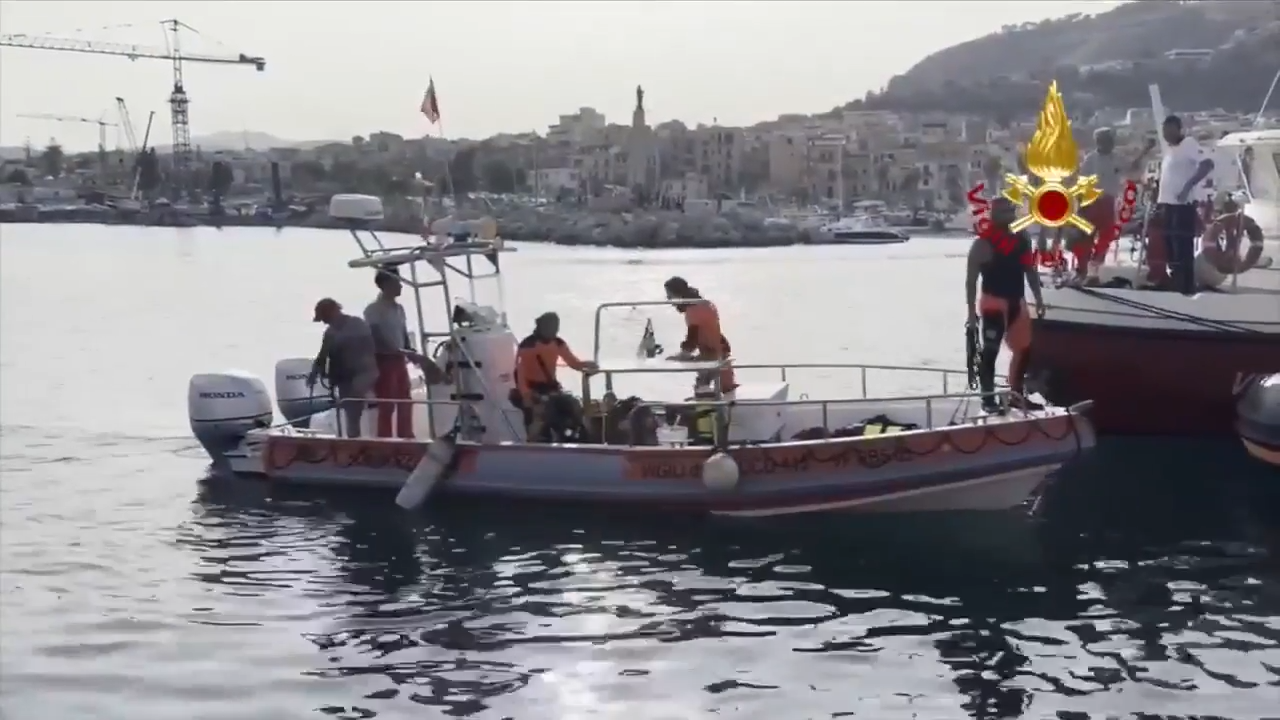 Divers find 5 bodies during search of superyacht wreckage after it sank ...