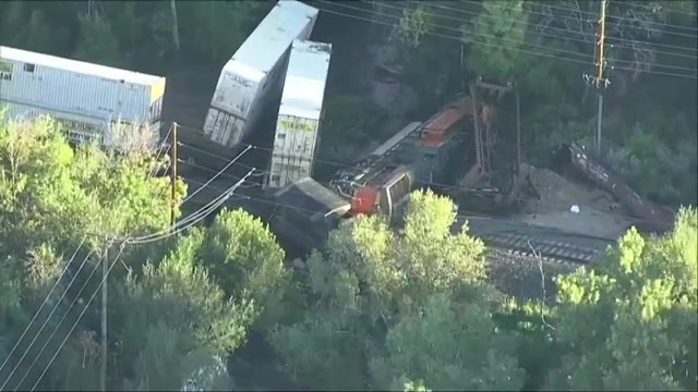 2 freight trains collided in Colorado, damaging a bridge, spilling fuel ...