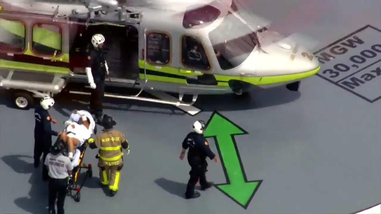 3 hospitalized after apparent oven explosion at Hard Rock Stadium in ...