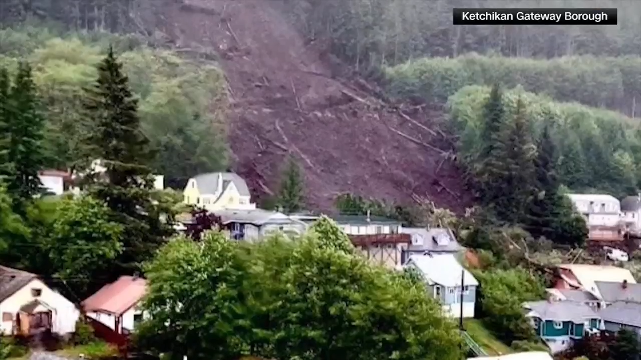 Latest fatal landslide in Alaska kills 1 and injures 3 in Ketchikan, a ...