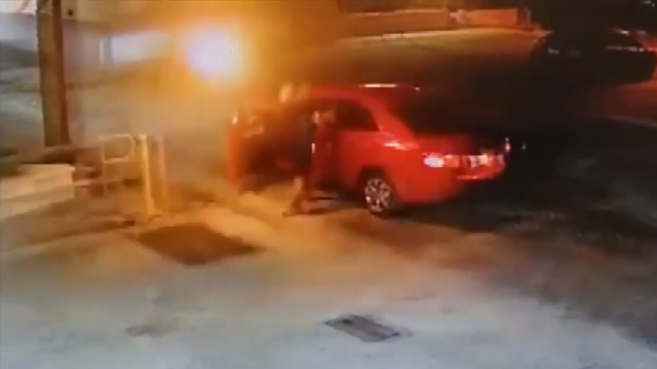 Police search for suspected arsonist accused of throwing Molotov ...