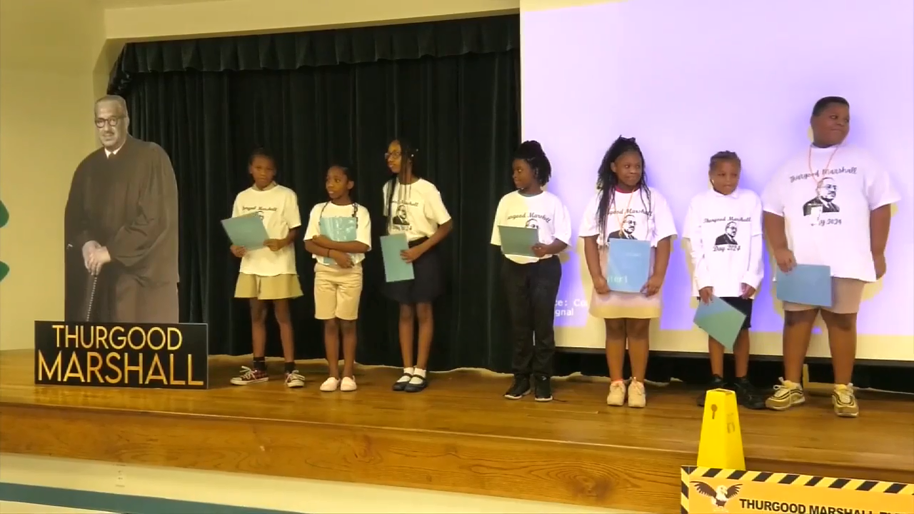 Thurgood Marshall Elementary celebrates civil rights leader it was ...
