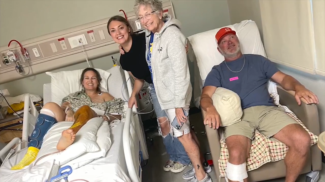 Woman survives shark attack, shares inspiring recovery journey - WSVN ...