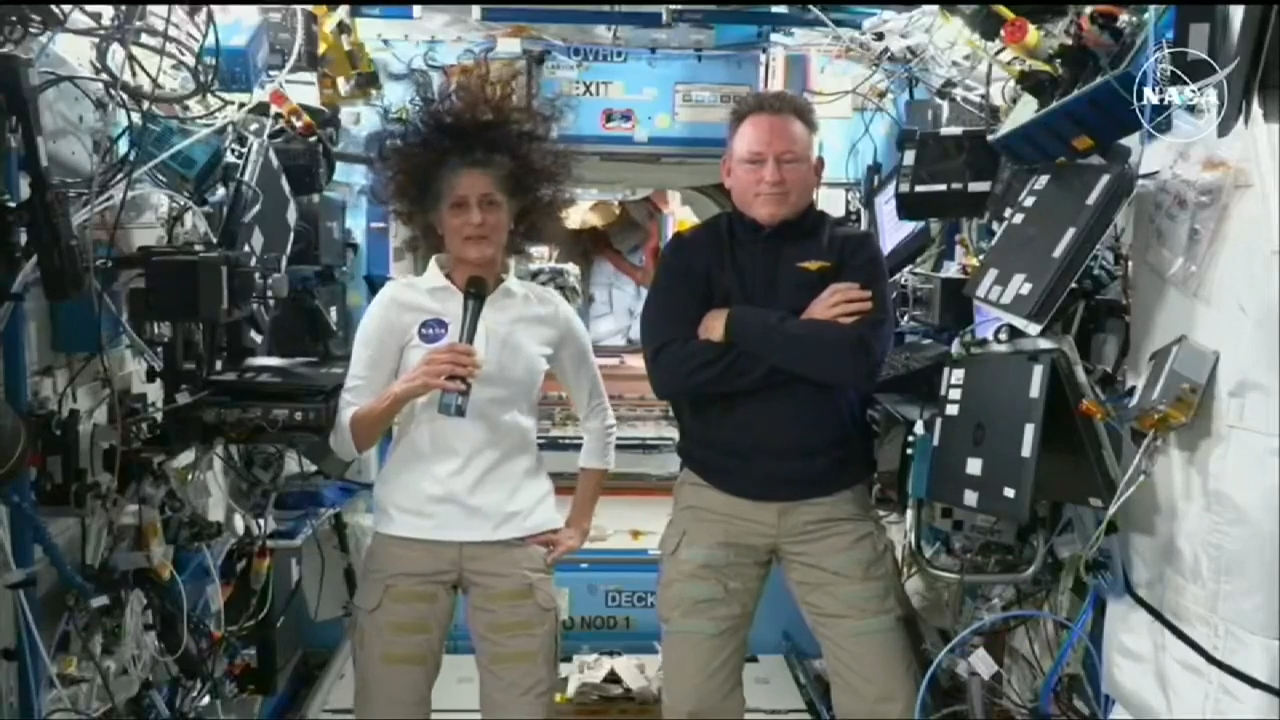 Stuck-in-space astronauts reflect on being left behind and adjusting to ...