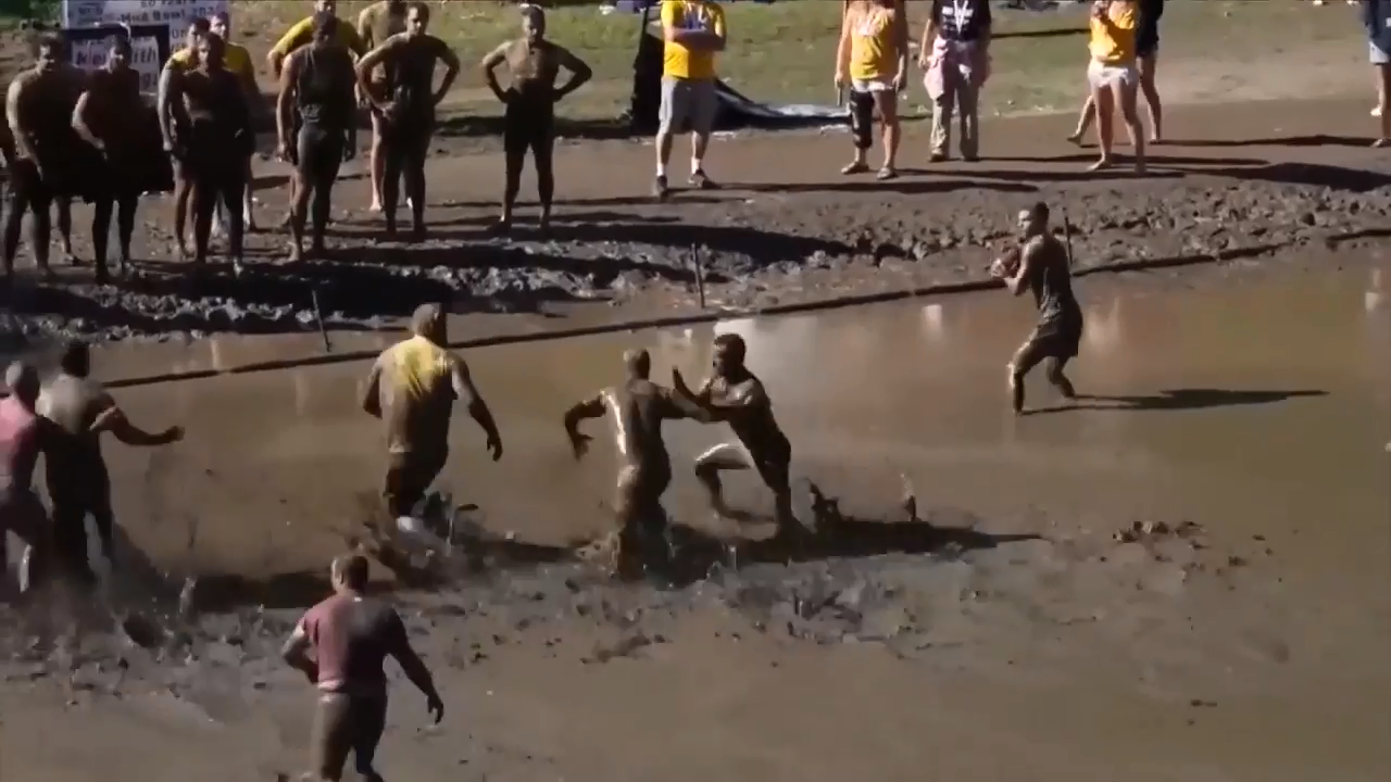 Joy in Mud Bowl: Football tournament celebrates 50 years of messy fun ...