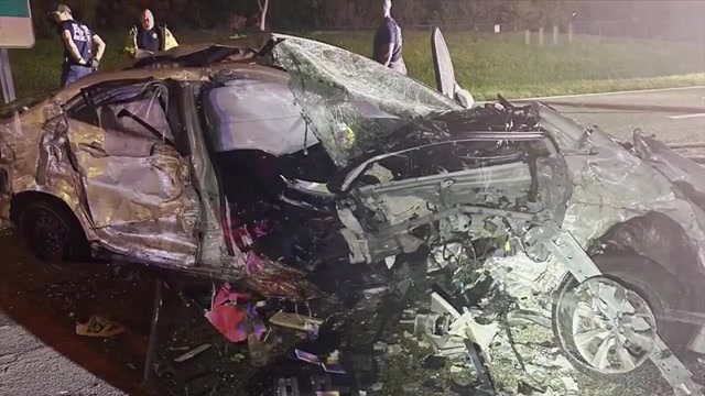 3 Hospitalized After Teen Driver Slams Into Car Head On In Deerfield